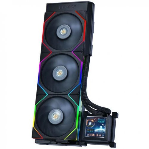 Охлаждане Охладител за процесор Lian Li HydroShift LCD 360 TL - Black