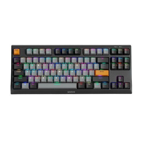Marvo механична клавиатура Gaming Mechanical Keyboard KG980-B - RGB ...