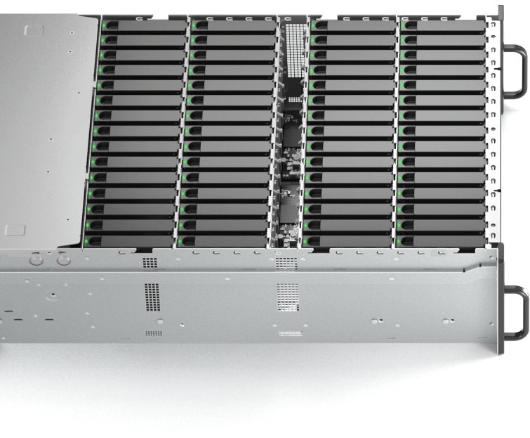 NAS устройство 4U 60-bay 3.5" SAS HDD JBOD , RX6022sas